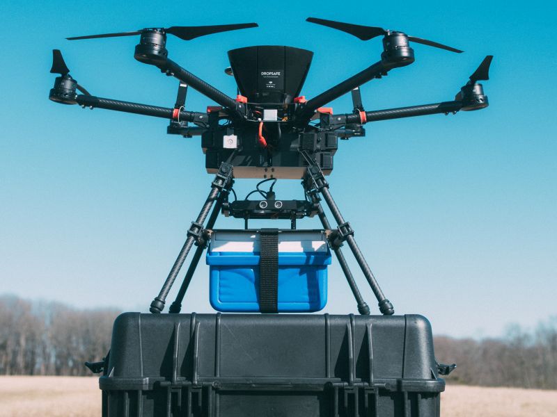 Drones can safely transport blood: Study - UPI.com
